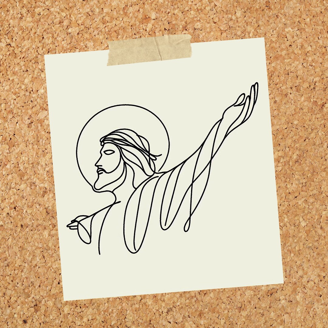 Christ the Redeemer - Psalm 14:19 - Hand-drawn Christian Art - Redeemer ...