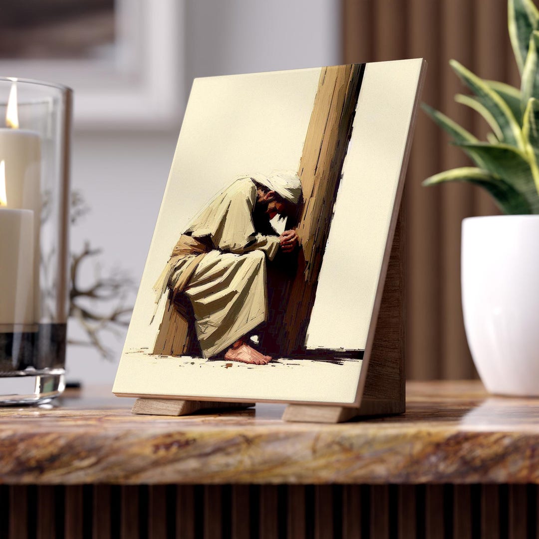 Lord Forgive Me - Modern Christian Art Print Canvas Wall Art ...