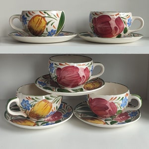 Beautiful Set of 10 Pcs Wade England Royal Victoria Pottery Capri ...
