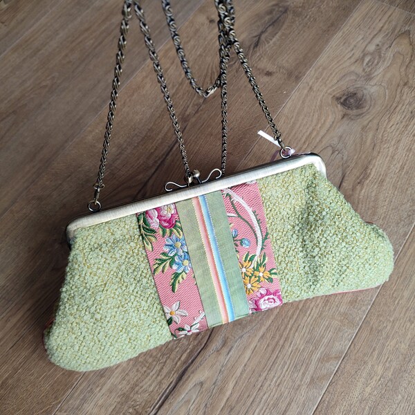 Kiss Lock Shoulder Bag Pattern - Etsy