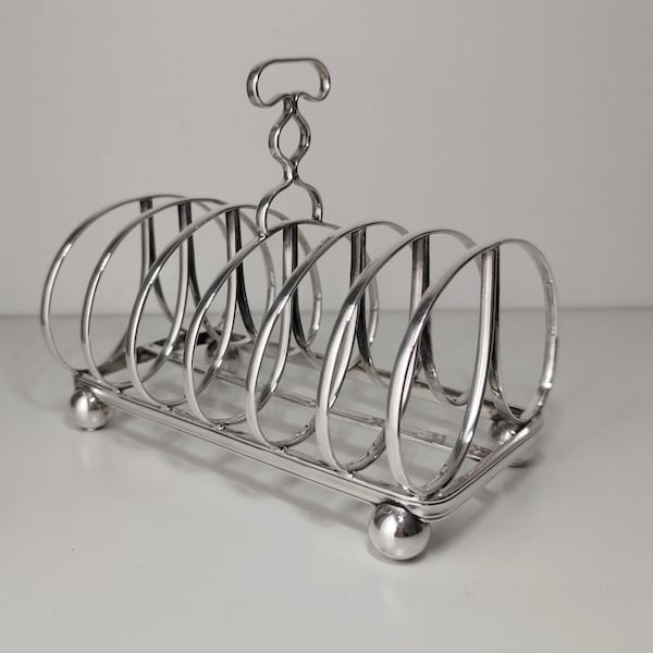 Toast Rack Silver - Etsy UK