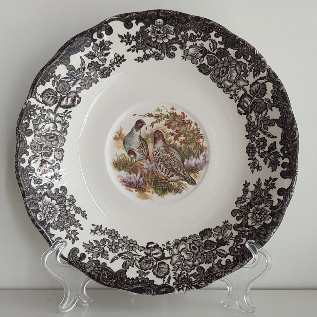 Vintage Royal Worcester Palissy Game Series Birds Fruit Bowl 7'' - Etsy