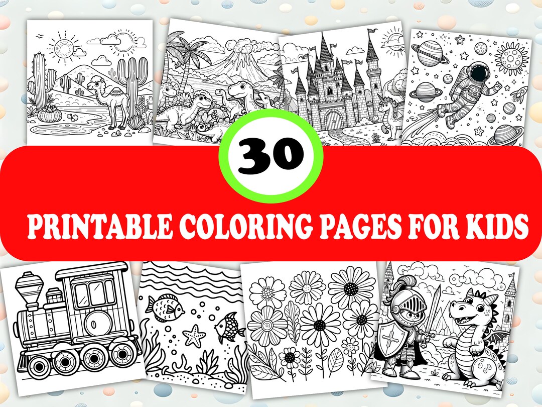 30 Easy Coloring Pages For Kids Toddlers Coloring Book Simple 30-easy-coloring-pages-for-kids-toddlers-coloring-book-simple