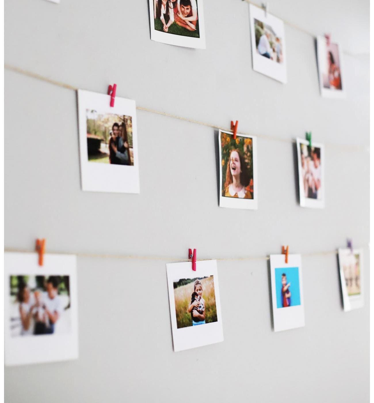 Custom Photo Hanger 12 Photo With 3 Mt Led Light, Picture Holder, Wall ...