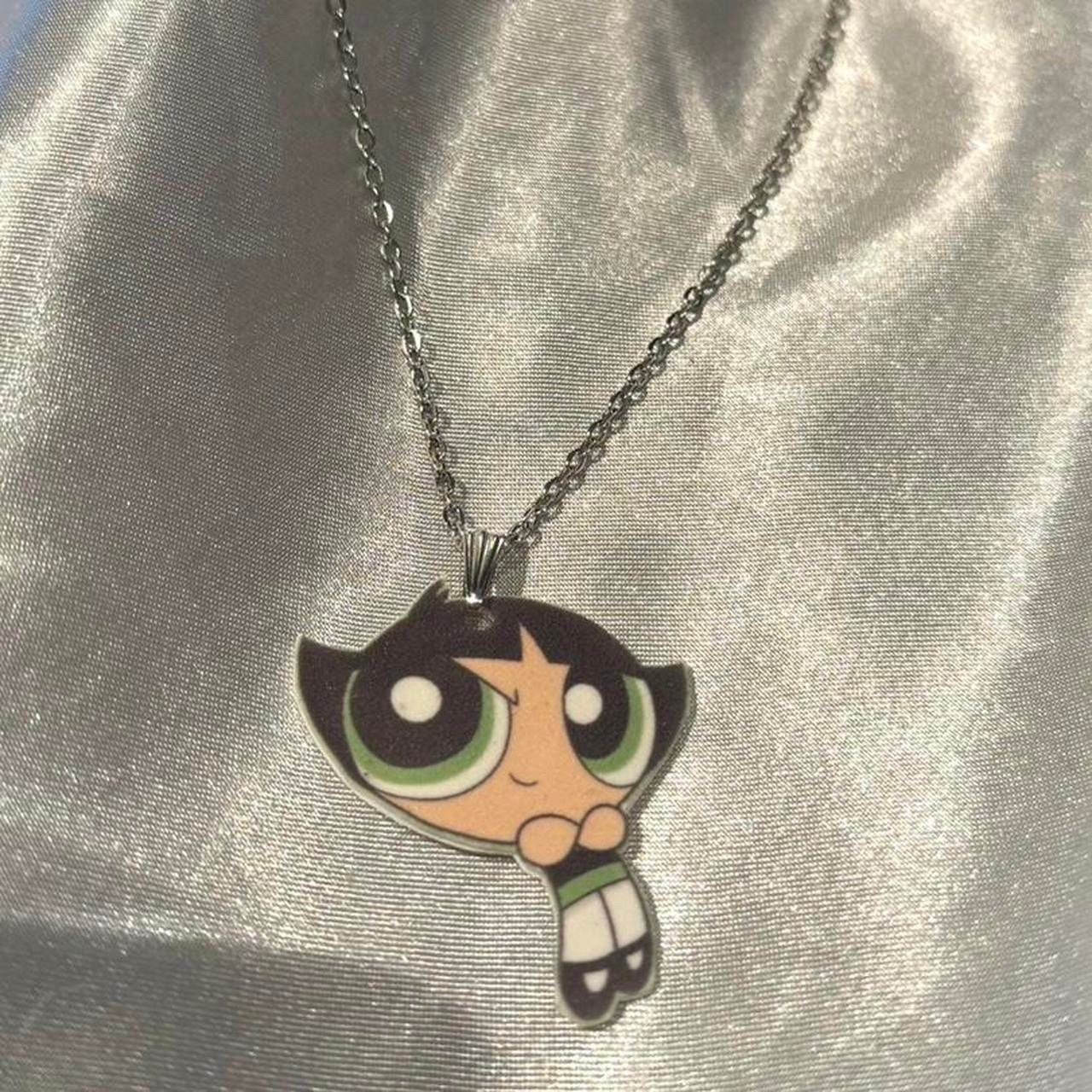 BUTTERCUP Powerpuff Girls Necklace - Etsy