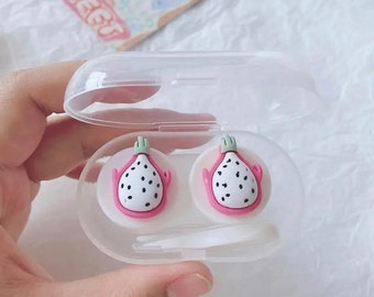 Cute Strawbery Contact Lens Case - Etsy