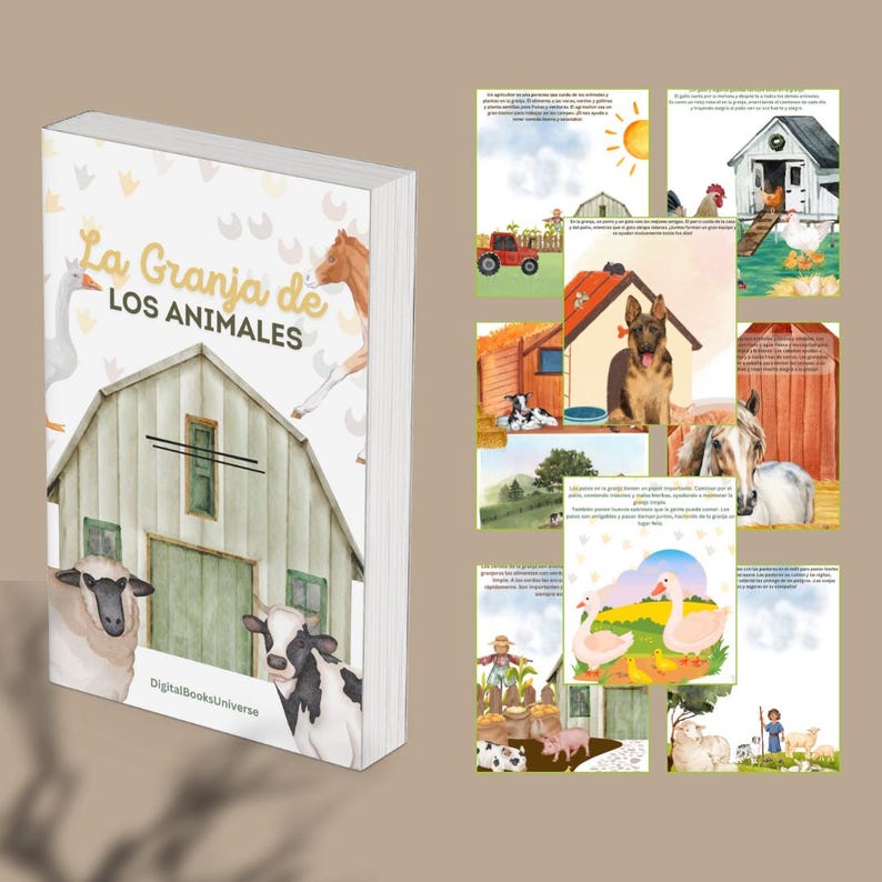 E-book Digital - La Granja De Los Animales - Etsy