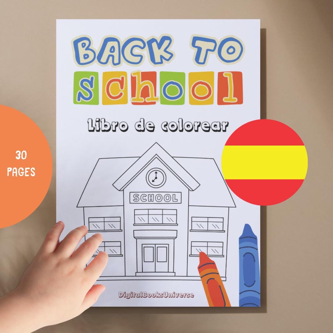 Libro De Colorear Vuelta Alcole,pdf Imprimible Paraniños,páginas ...