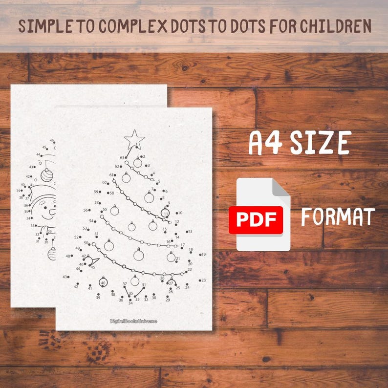 Winter Dot to Dot Worksheets for Kids Fun & Educational 26 Pages of ...
