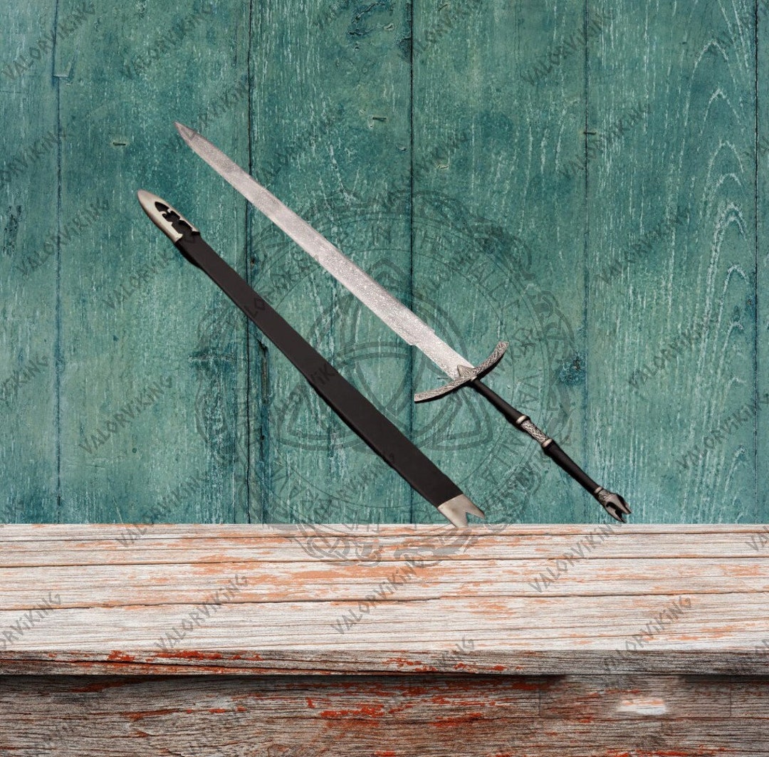 Lord of King Ranger Sword, Hand Forged Viking Sword, Long Battle Sword ...