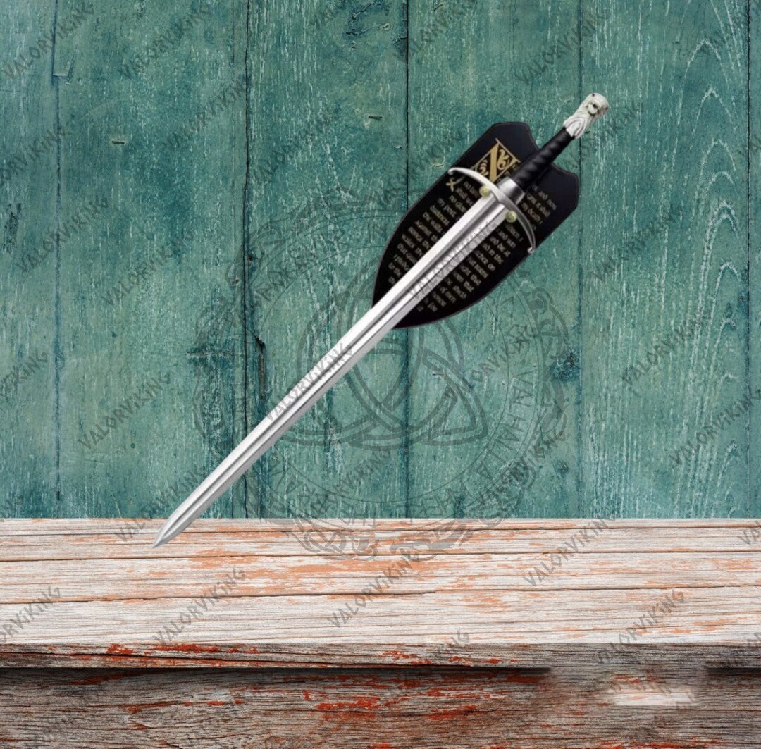 Monogram Sword, Hand Forged Custom Sword, Personalized Sword, Engraved ...