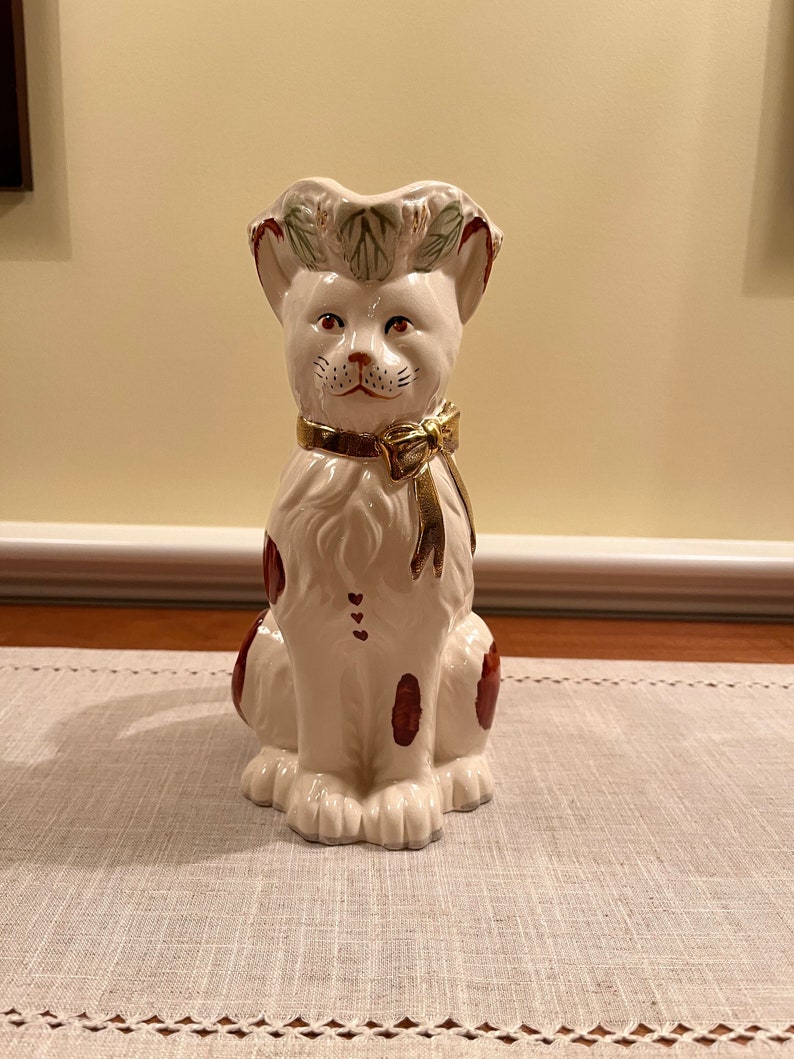 Royale Stratford Staffordshire Rushton Hand Painted Toby Cat Pitcher ...