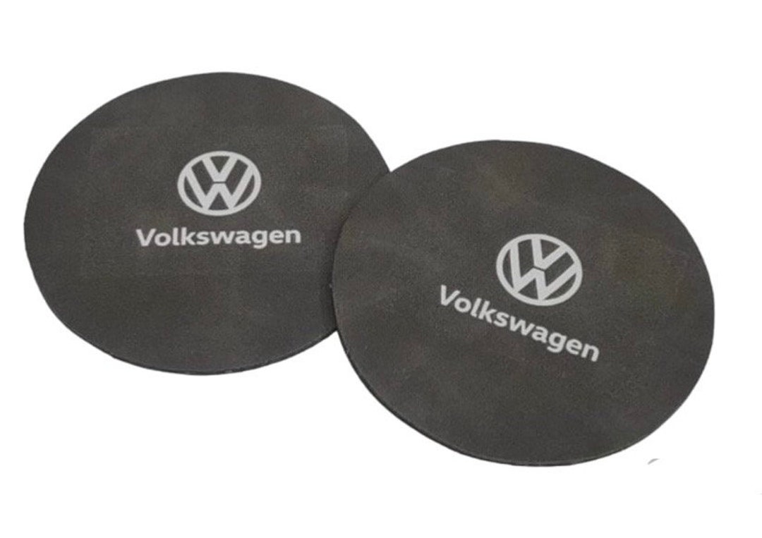 Brand New Grey Volkswagen 2 VW Coaster Drink Holder Set 2 VW Badges - Etsy