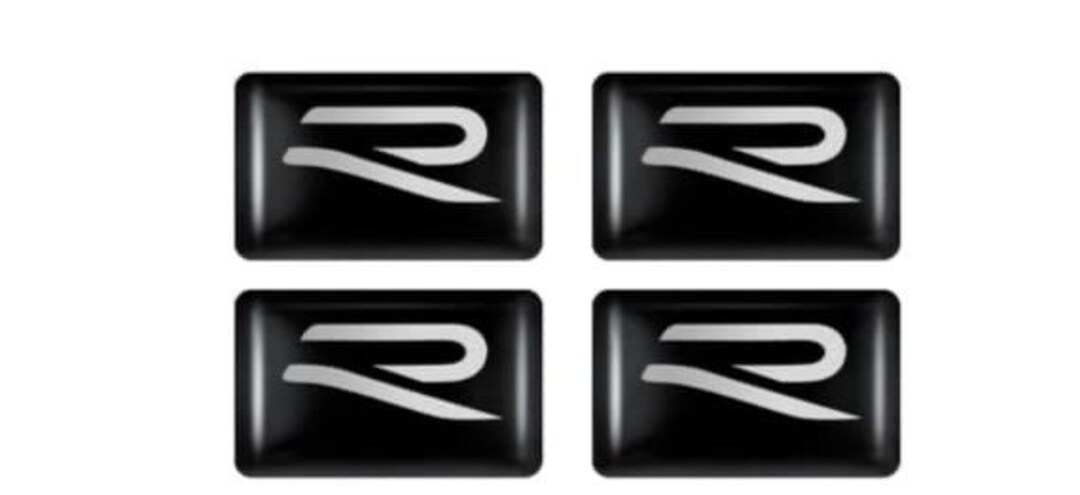 Brand New 4 Volkswagen Golf Gti R Line Badge Sticker MK4 MK5 MK6 MK7 ...