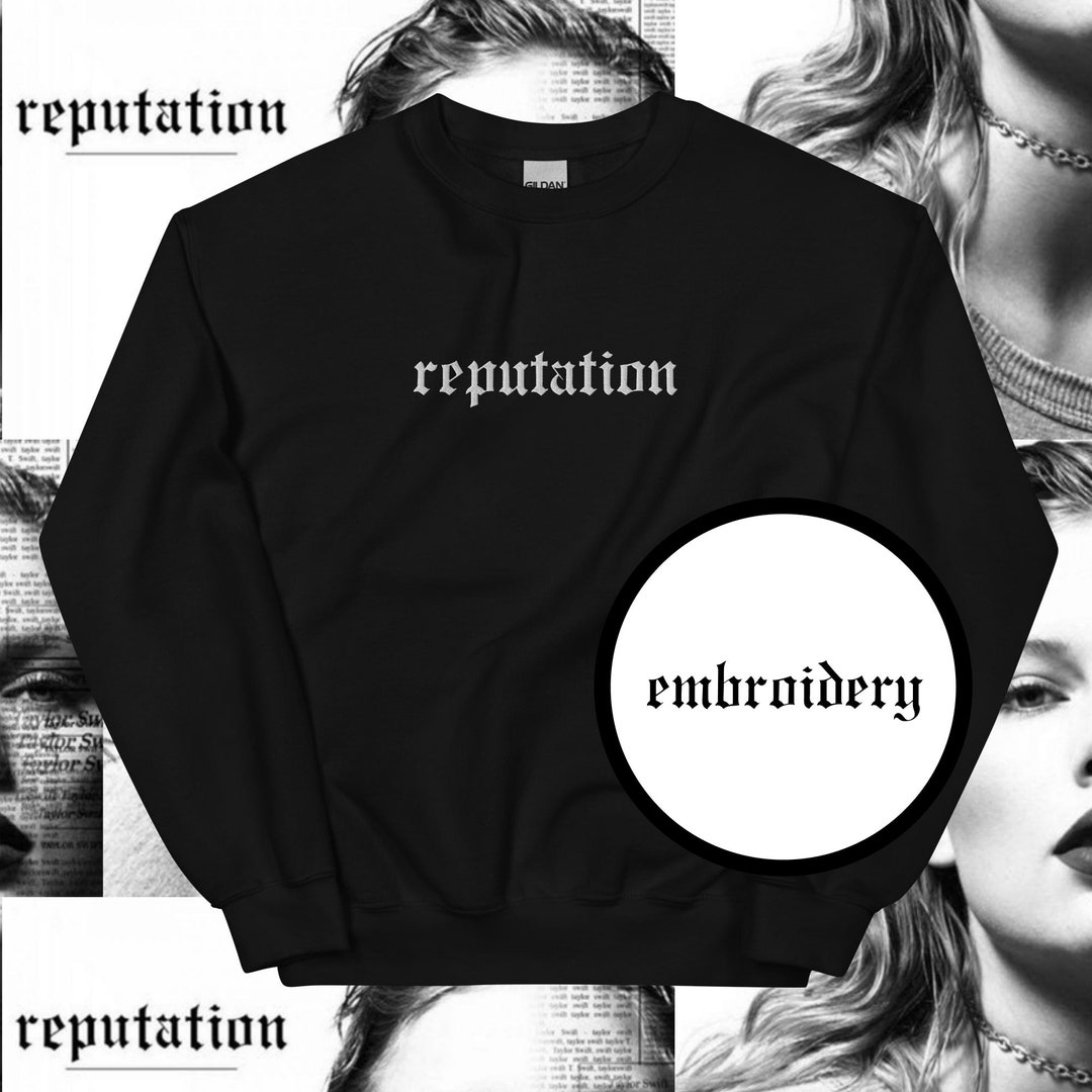 Embroidered Sweatshirt With Design Inspired by Taylor Swift's ...