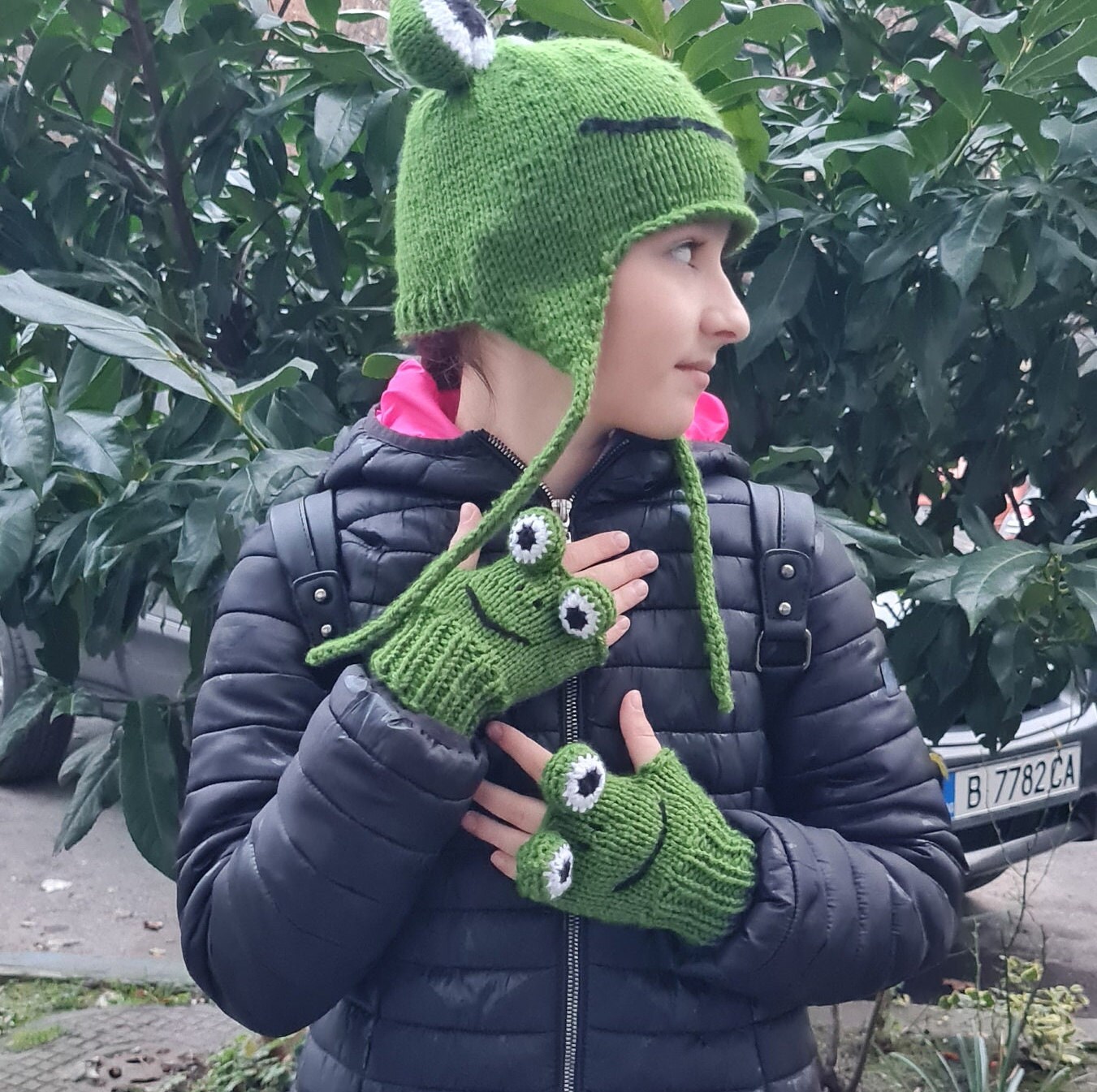 Frog Gloves, Fingerless Gloves, Frog Fingerless Gloves - Etsy