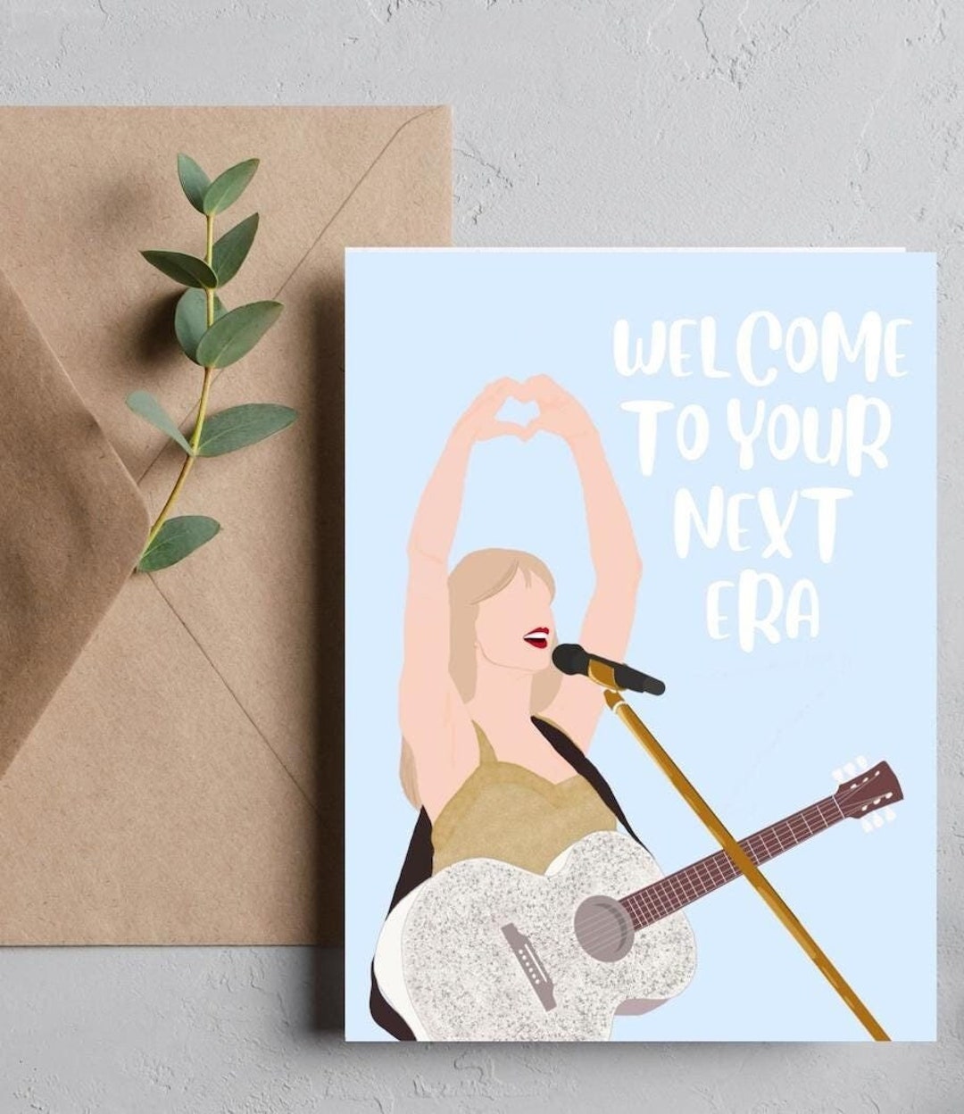 TAYLOR SWIFT CARD Taylor Swift Birthday Card Swiftie Card Swiftie ...