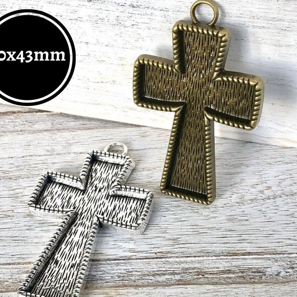 Crosses Pendant - Etsy