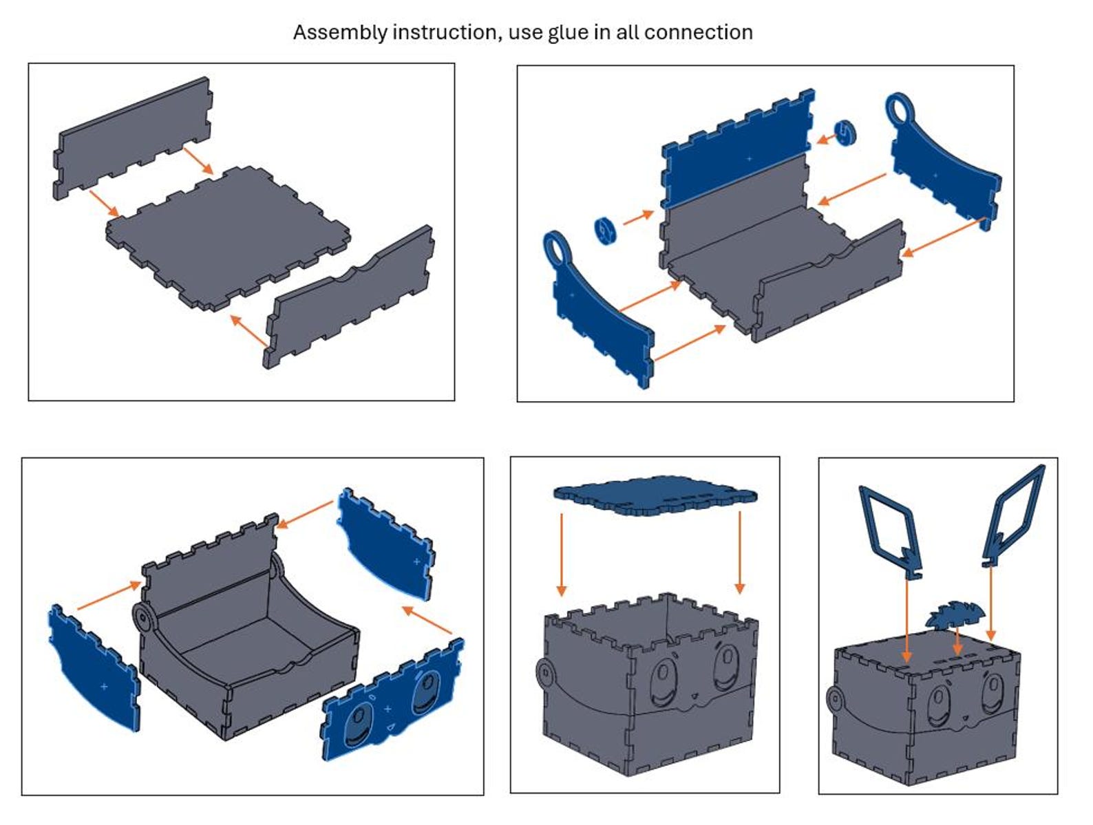 Card Storage Pokemon Box, Eevee Box Laser Cut File . Pokemon Card ...