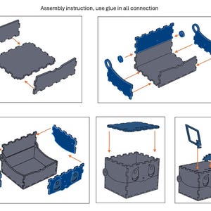 Card Storage Pokemon Box, Eevee Box Laser Cut File . Pokemon Card ...