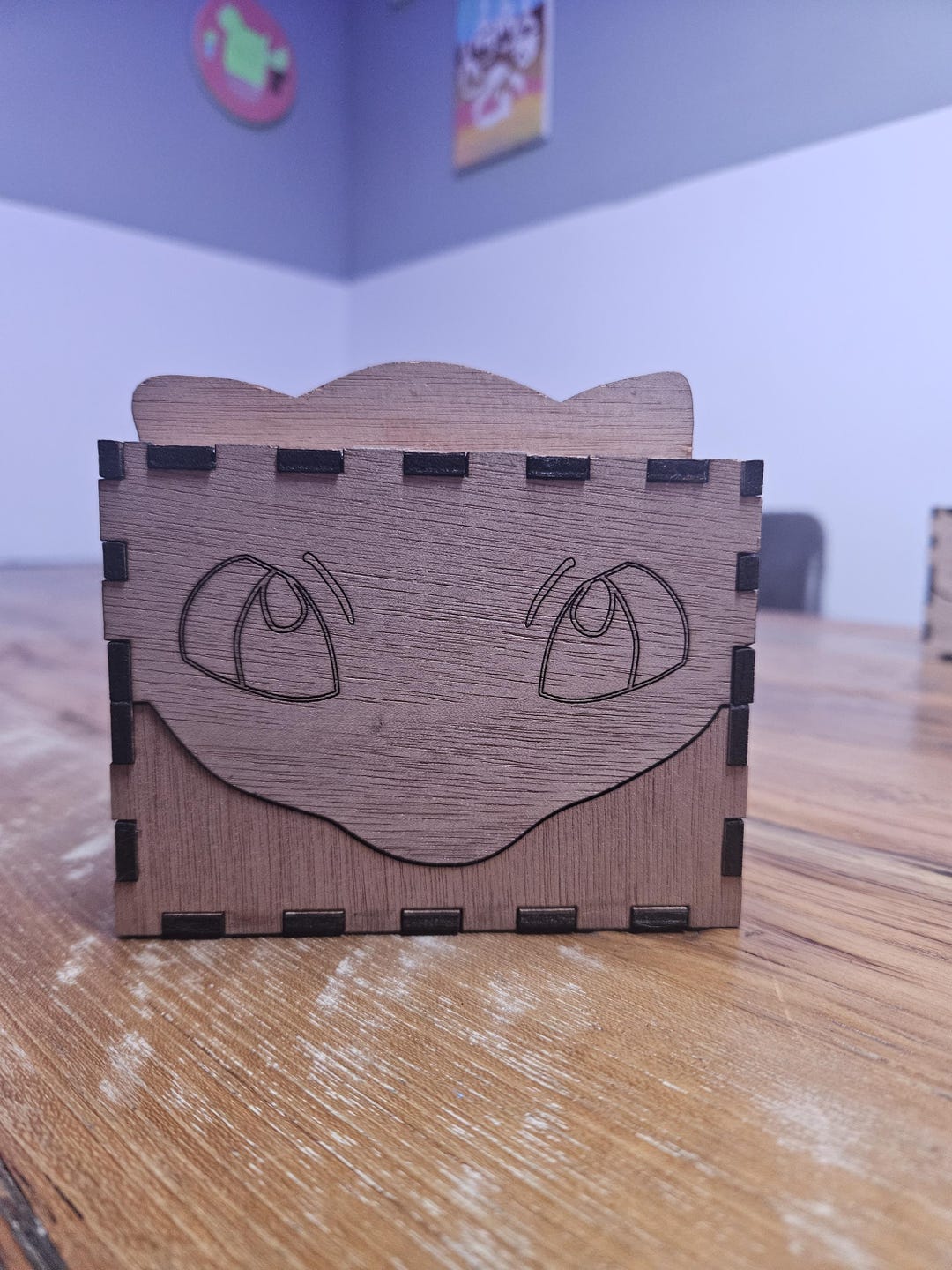 Card Storage Pokemon Box, MEW Box Laser Cut File . Pokemon Card Holder ...