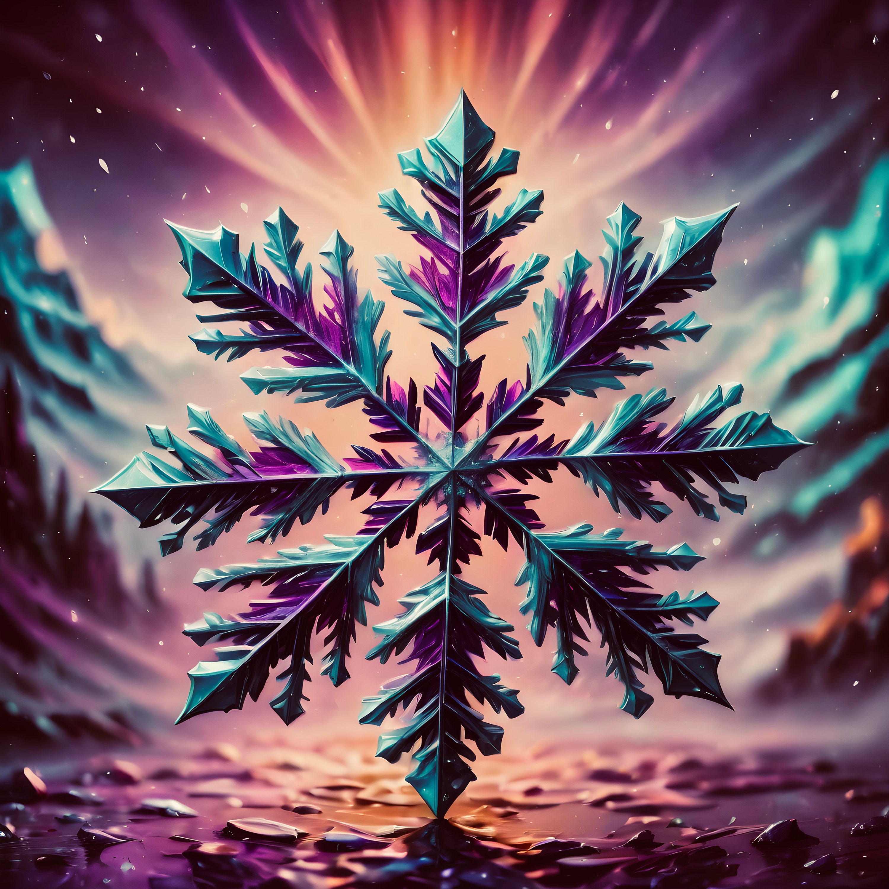 Apple Watch Face - Snowflake - Etsy
