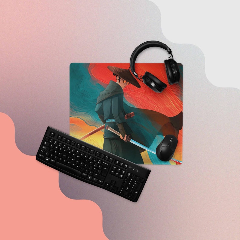 Blue Eye Samurai Original Gaming Mouse Pad - Etsy