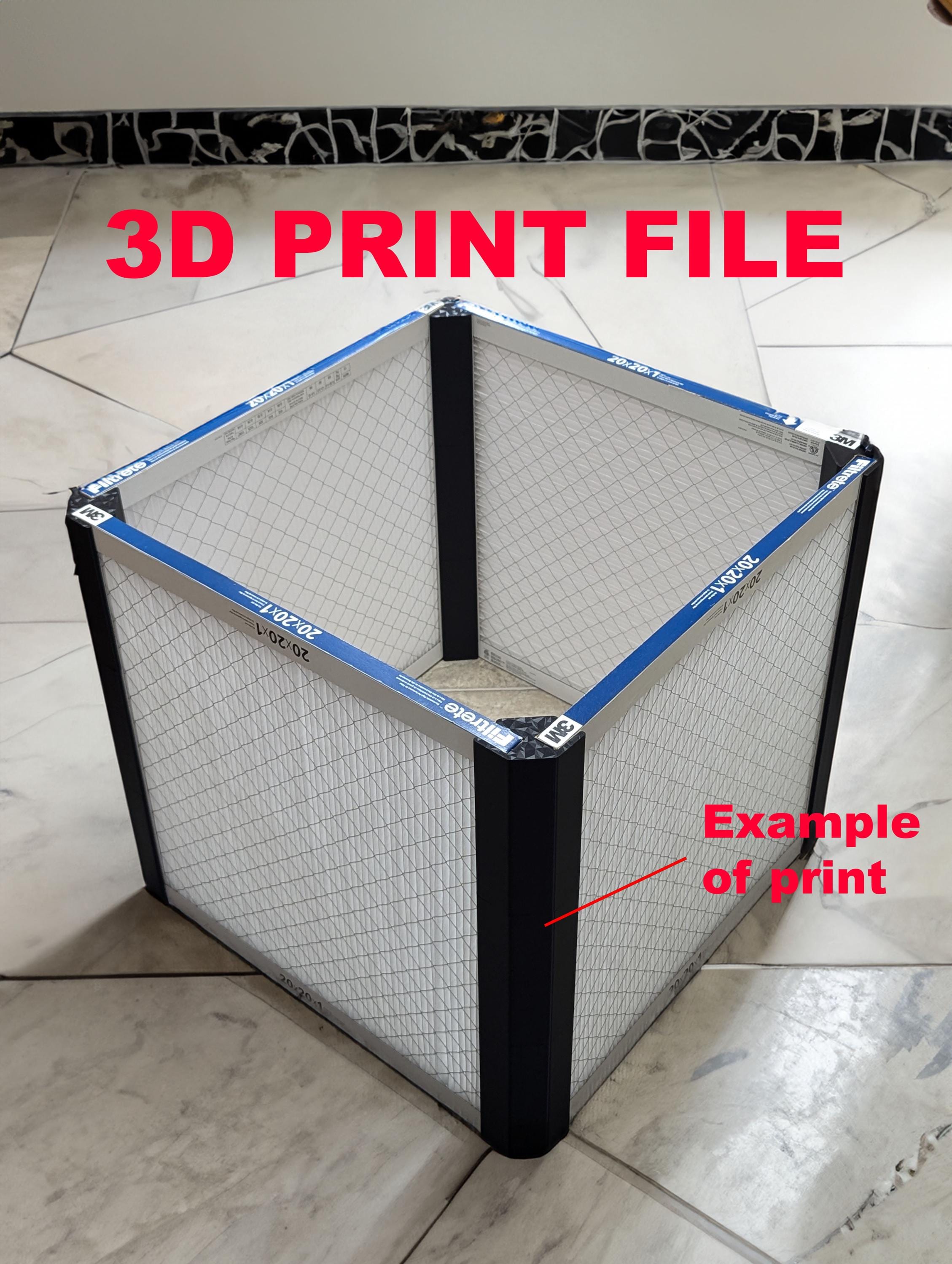 Digital File (STL/3MF) for 20" 25" and 30" CR Box Corners- STL/3MF File ...