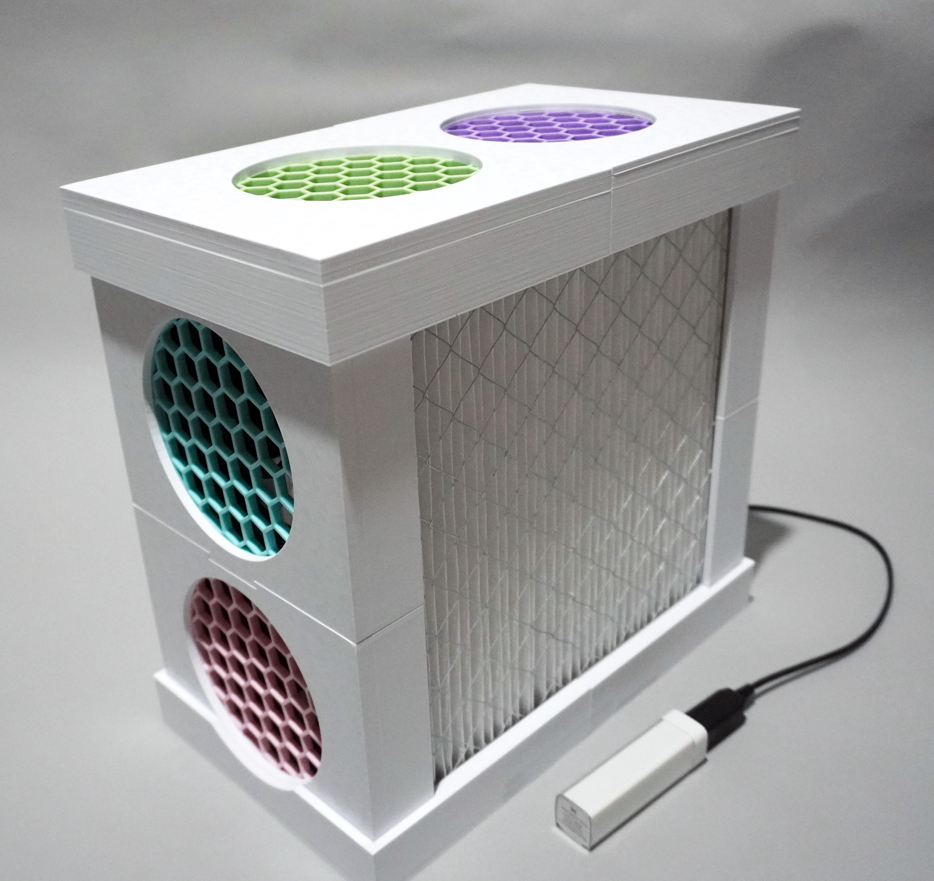 Set of 3 Desktop Boxes for PC Fan DIY Kit - Etsy