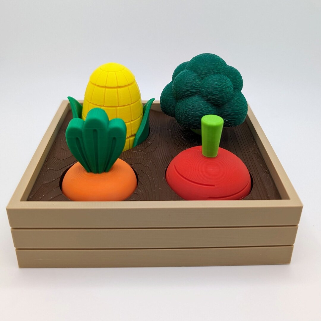 3D Printed Fidget Garden - Etsy