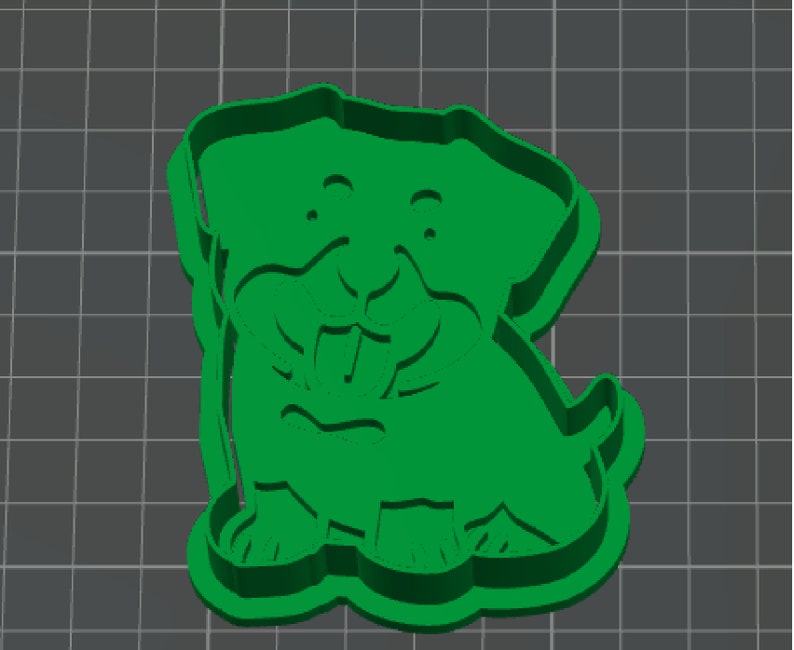 Cute Rottweiler Cookie Cutter + Stamp - Etsy