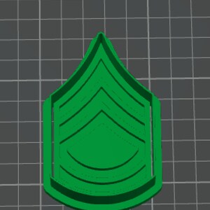 Army Sergeant First Class Cookie Cutter Rank, SFC - Etsy