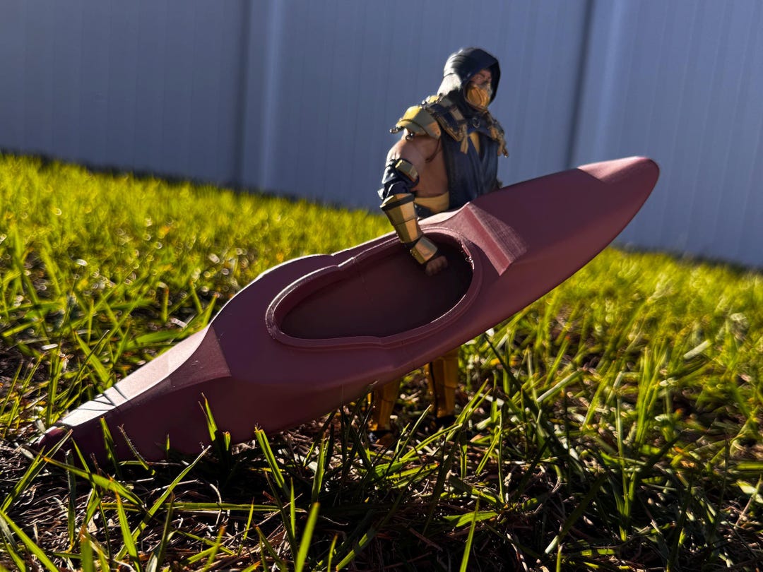 Miniature Scale Kayak Customizable Mini Kayak Scale Traxxas Crawler ...