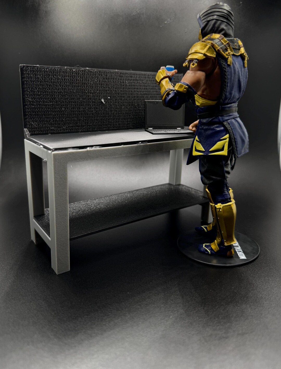 Customizable Scale Peg Board Workbench With Usable Peg Board for Scale ...