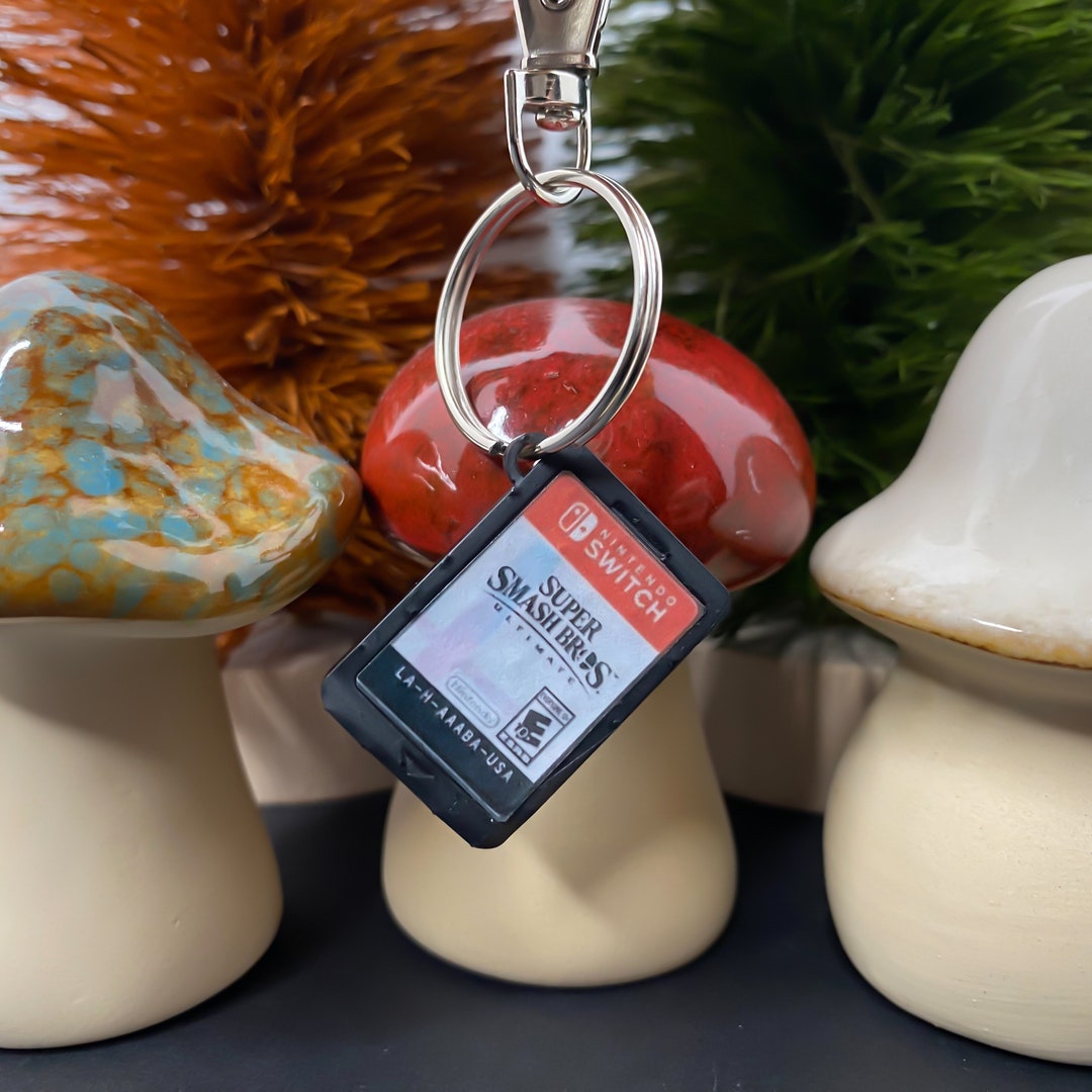 Super Smash Bros Ultimate Nintendo Switch Keychain - Etsy
