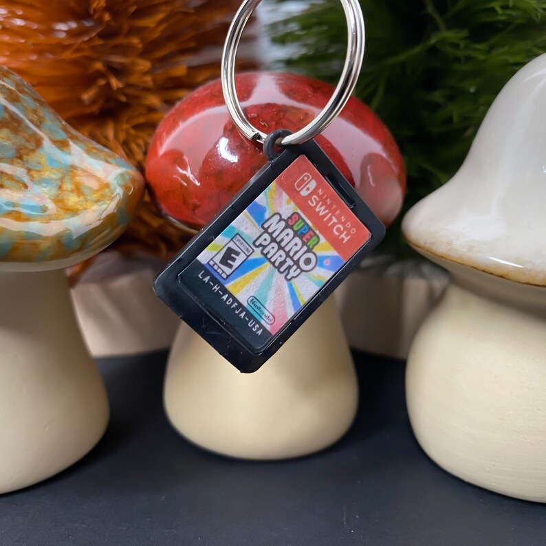 Super Mario Party Nintendo Switch Keychain - Etsy