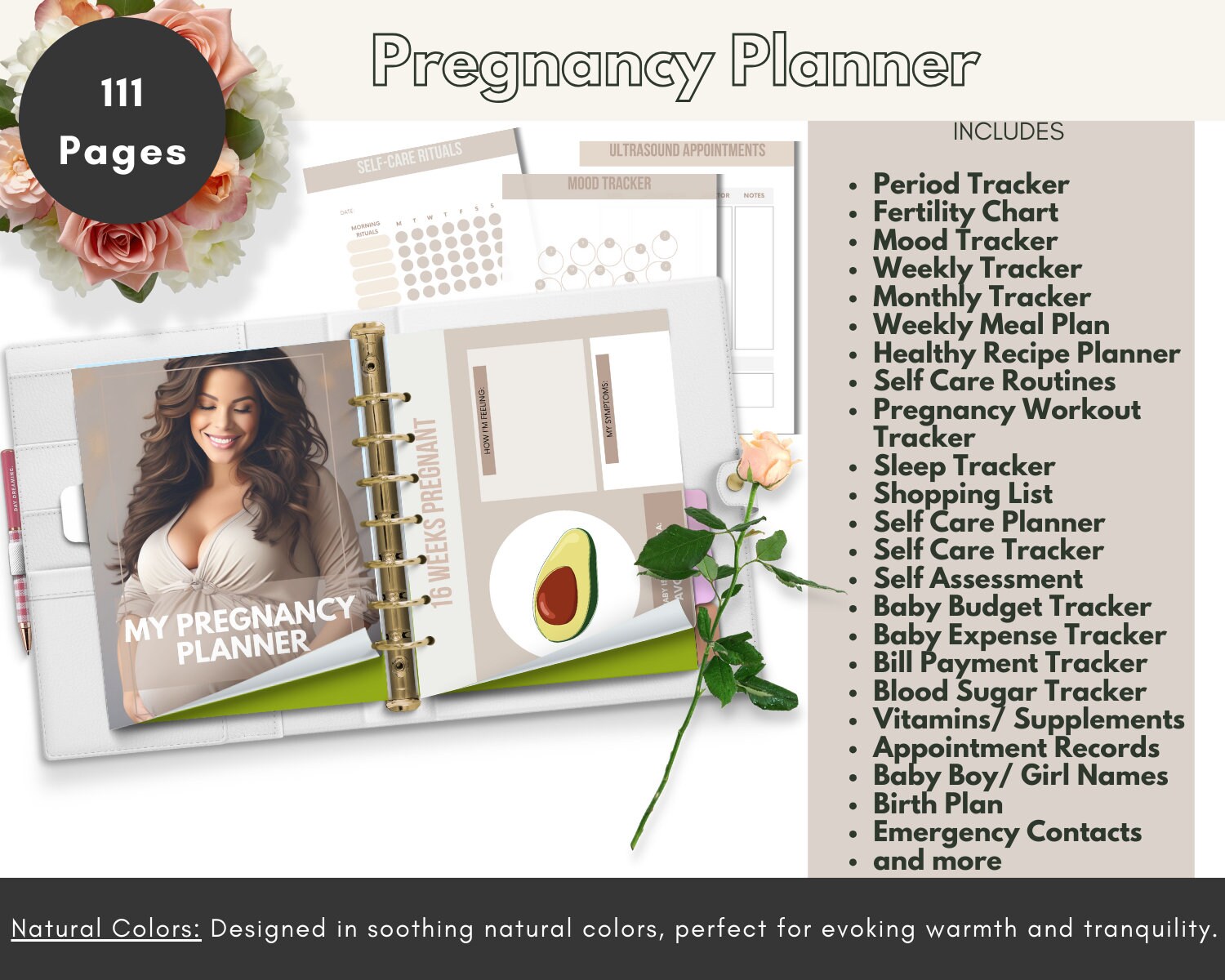 Canva Template Pregnancy Bundle Master Resell Rights Fully Commercial Use Editable Pregnancy ...