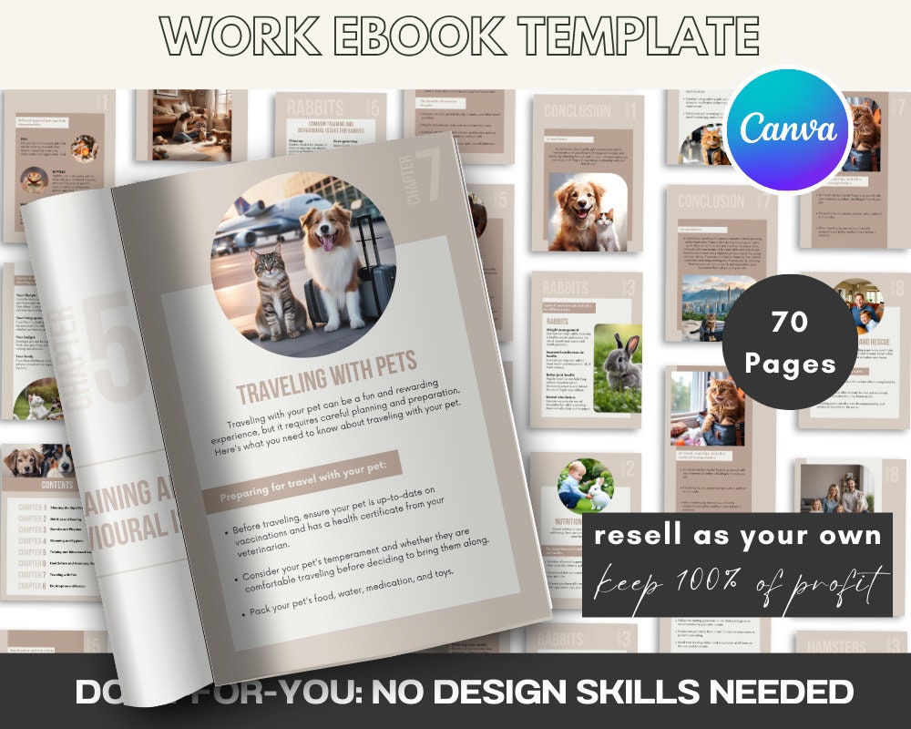 MRR PLR Pet Care Ebook Ebook About Essential Pet Care Strategies ...