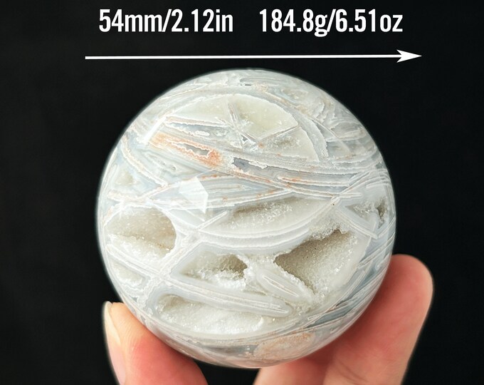 Stunning Mexican Crazy Lace Agate Sphere High Quality Multiple Colors ...