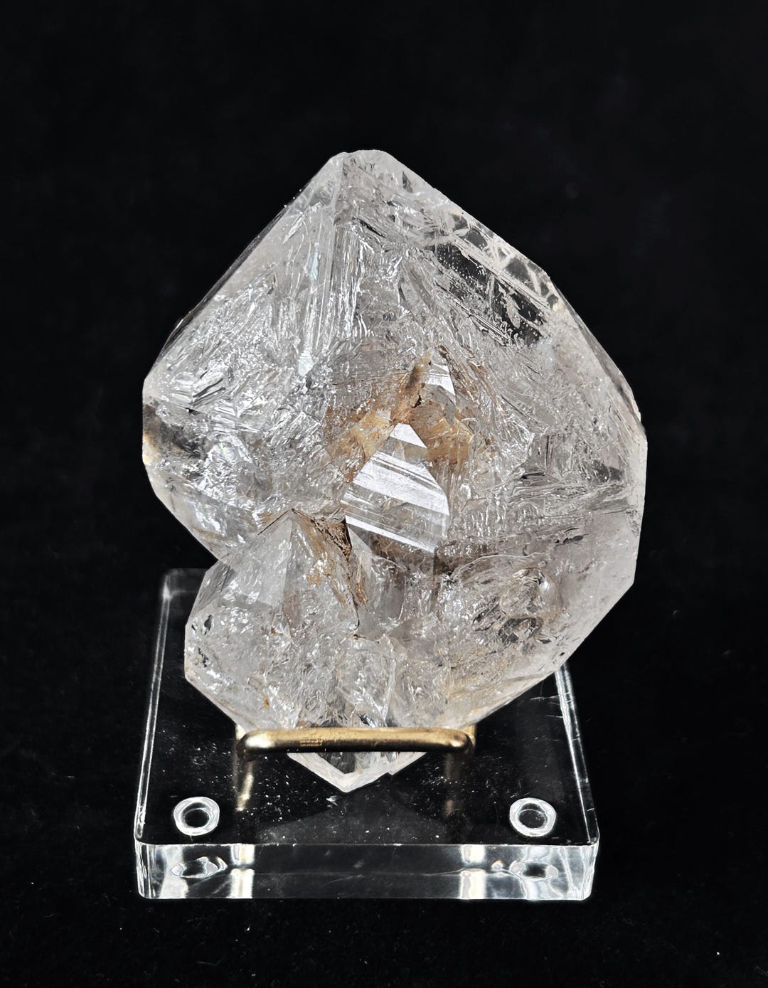 Sparkling Window Quartz Castle With Yellow Clay | Radiant Elestial ...
