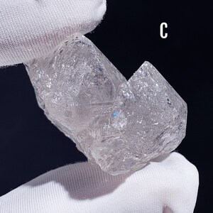 Mini White Clay Elestial Quartz (skeletal Quartz, Window Quartz) With ...