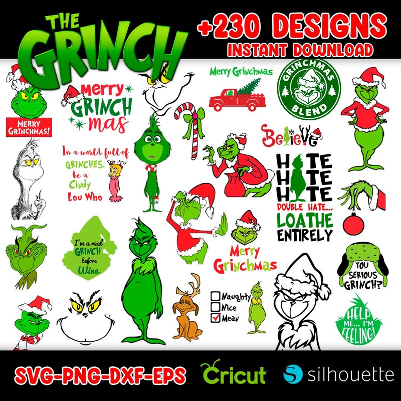 Grinch Svg - Etsy