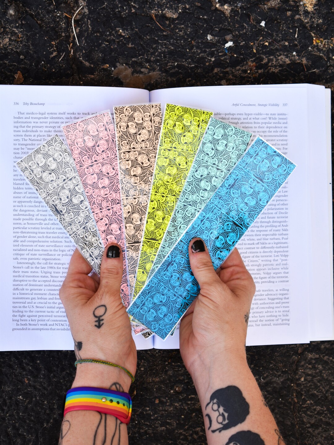 Alien Worm Babies Unique Laminated Bookmark - Etsy