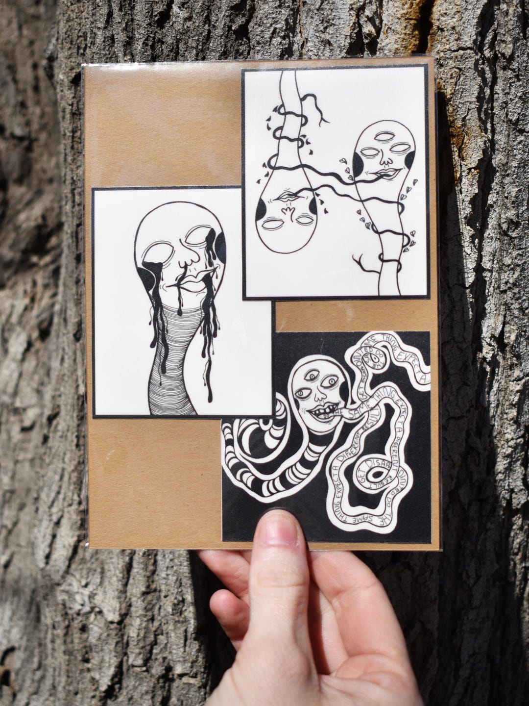 The Sticker Pack of Despair Vinyl Waterproof Sticker Pack - Etsy