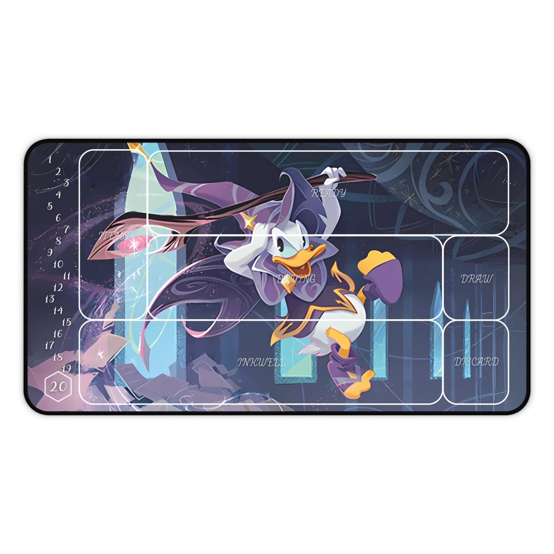 TCG Play Mats - Lorcana - Donald Duck Flustered Sorcerer - Alternate ...