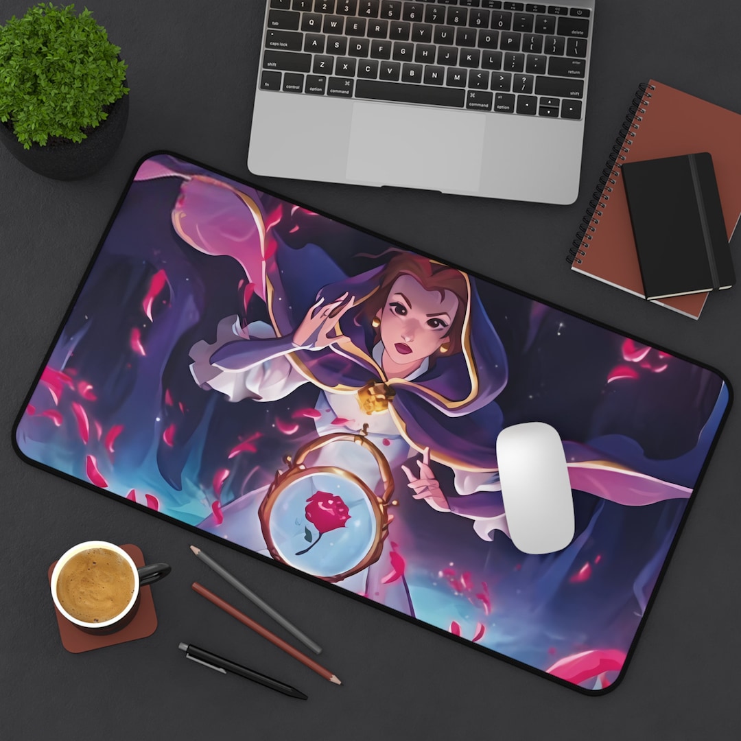 TCG Play Mats - Lorcana - Belle Accomplished Mystic - Multiple Sizes NO ...