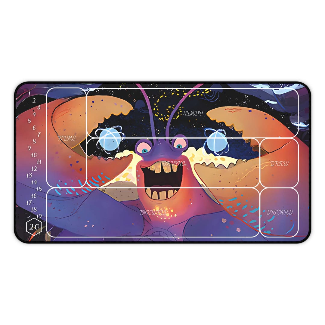 TCG Play Mats - Lorcana - Tamatoa Happy as a Clam - Alternate Art ...