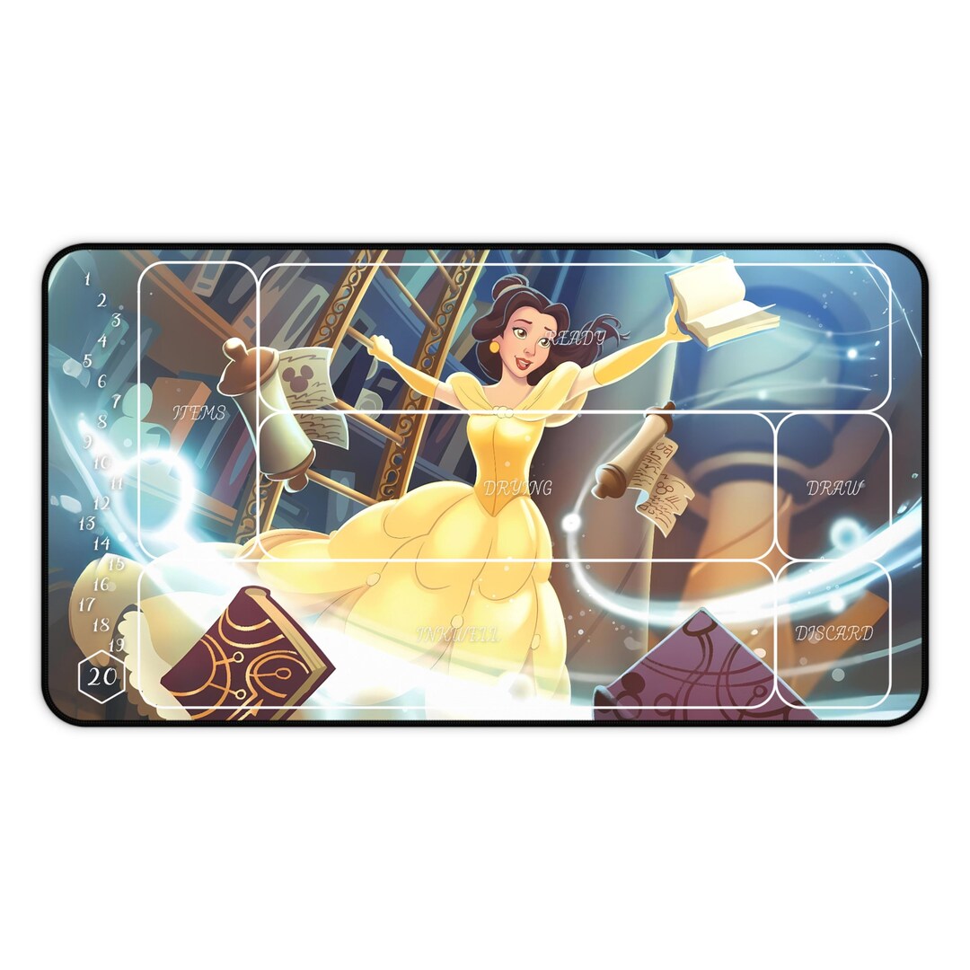 TCG Play Mats - Lorcana - Belle Strange but Special Alternate Art ...