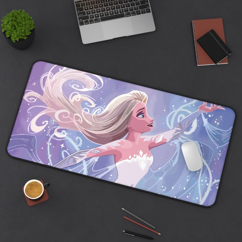 TCG Play Mats Lorcana Elsa Spirit of Winter Multiple Sizes NO Zones - Etsy
