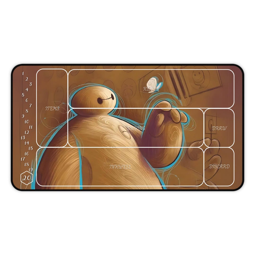 TCG Play Mats - Lorcana - Baymax Personal Healthcare Companion ...